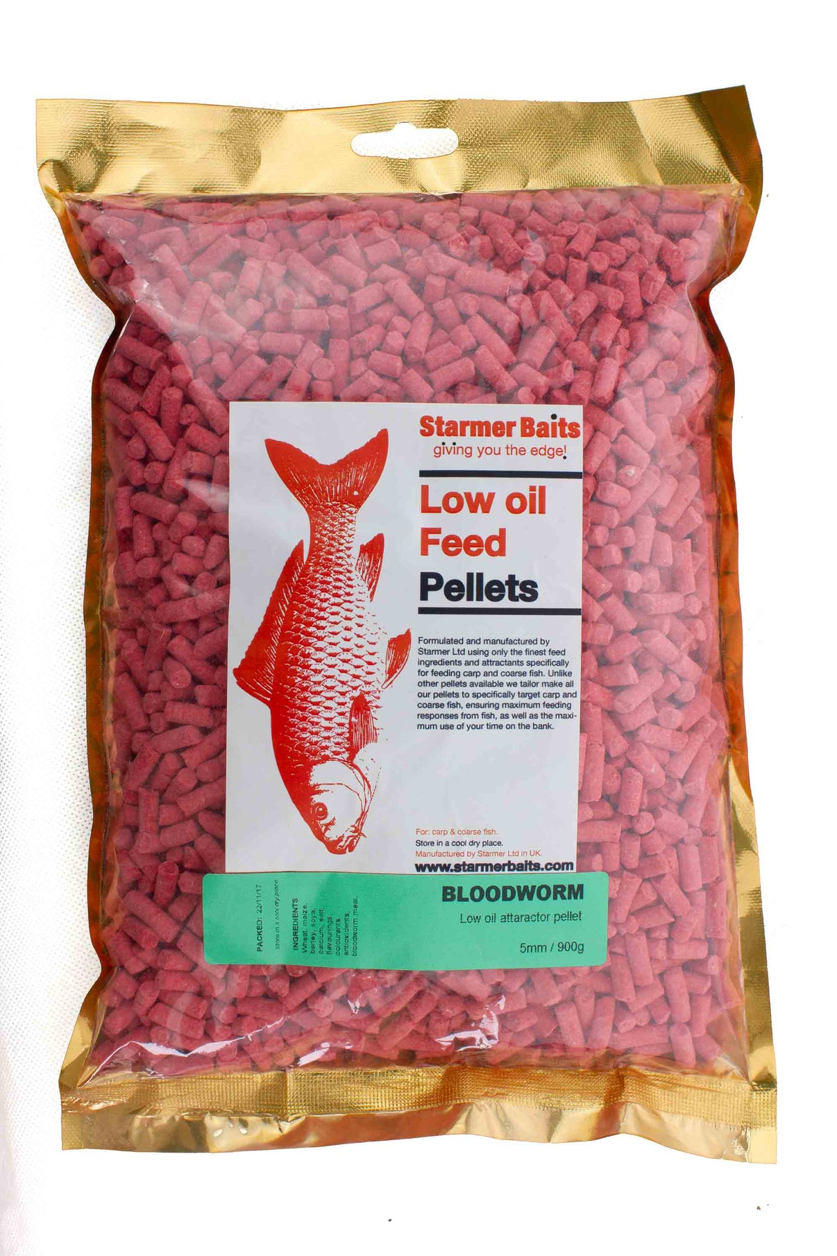 Bloodworm pellets 5mm – Starmer Ltd