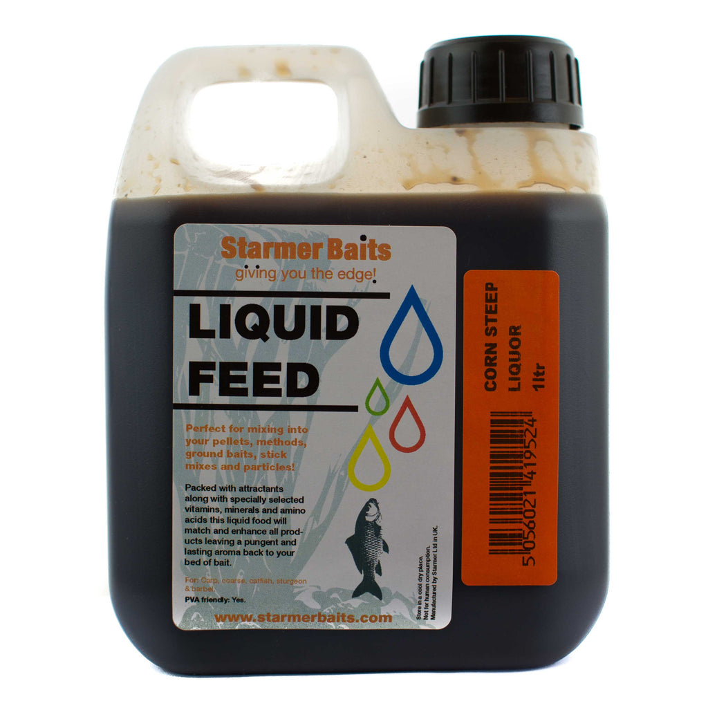 Liquid particle feed additive for carp & coarse fishing – Starmer Ltd